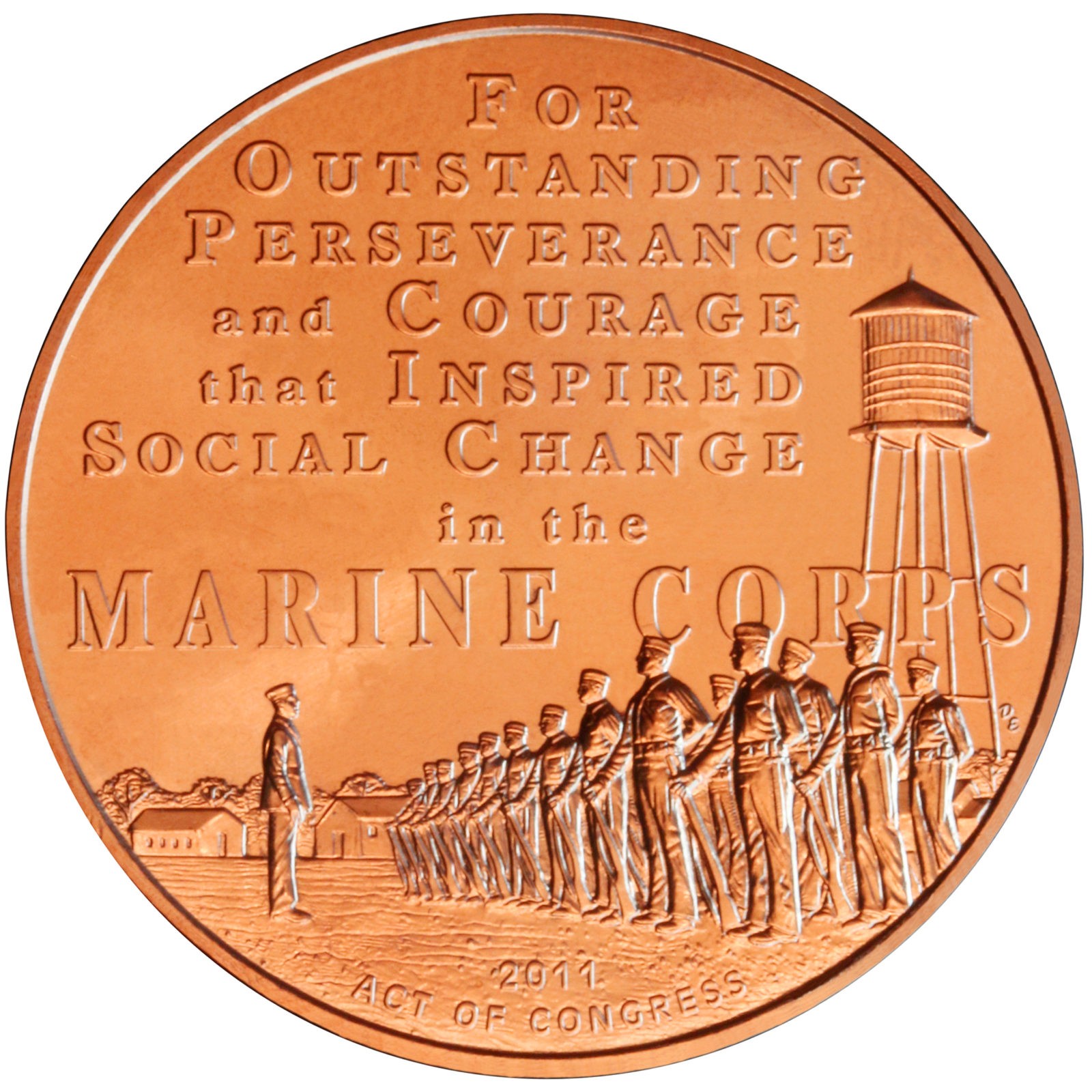Montford Point Marines Commemorative Bronze Medal | The Museum Of UnCut ...