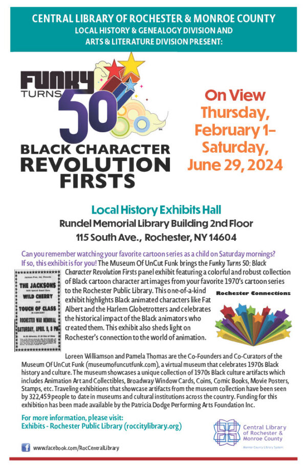 Funky Turns 50: Black Character Revolution Firsts Panel Exhibition At ...